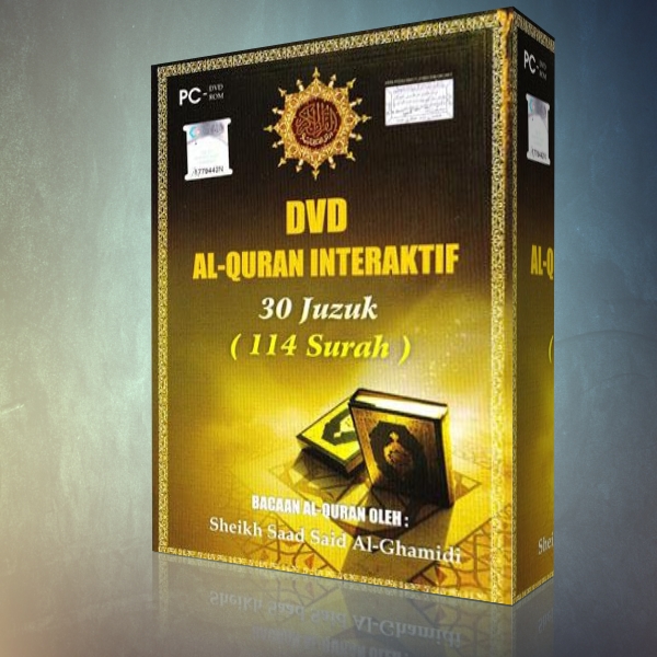 Paket DVD Software Al Quran Interaktif 30 Juz 114 Surah | JURAGAN DVD