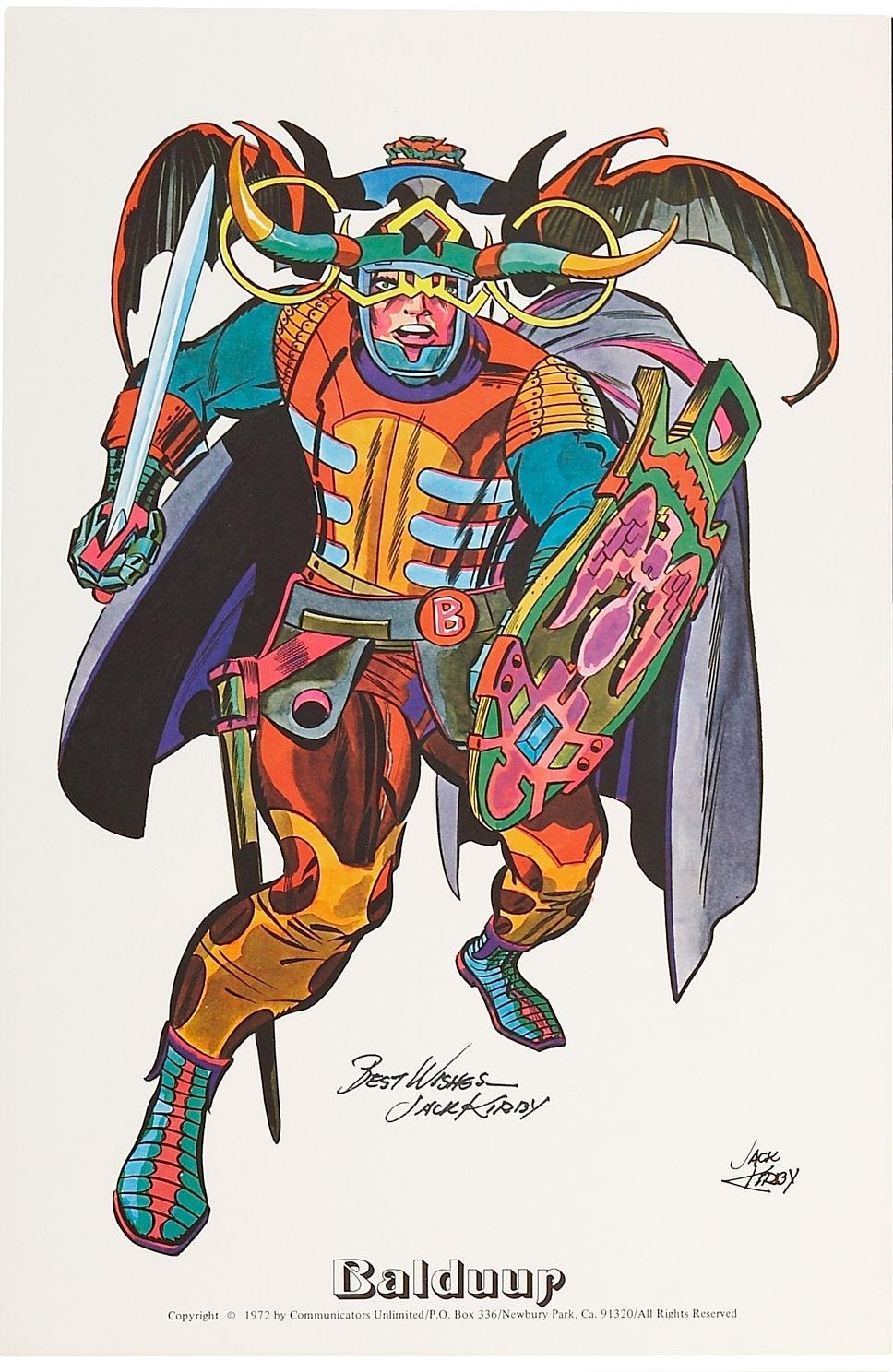 Temple of Light ::..: Jack Kirby - The Gods Portfolio: