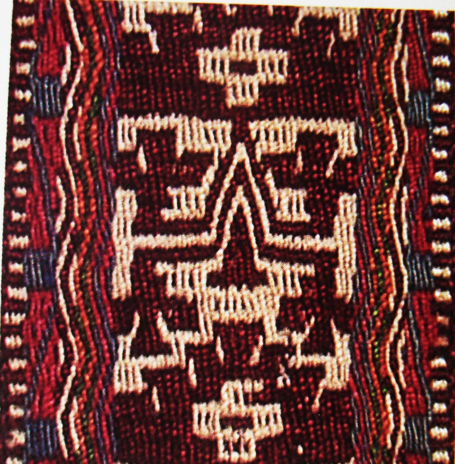 Aprendiendo Vida: Simbología de textiles mapuches