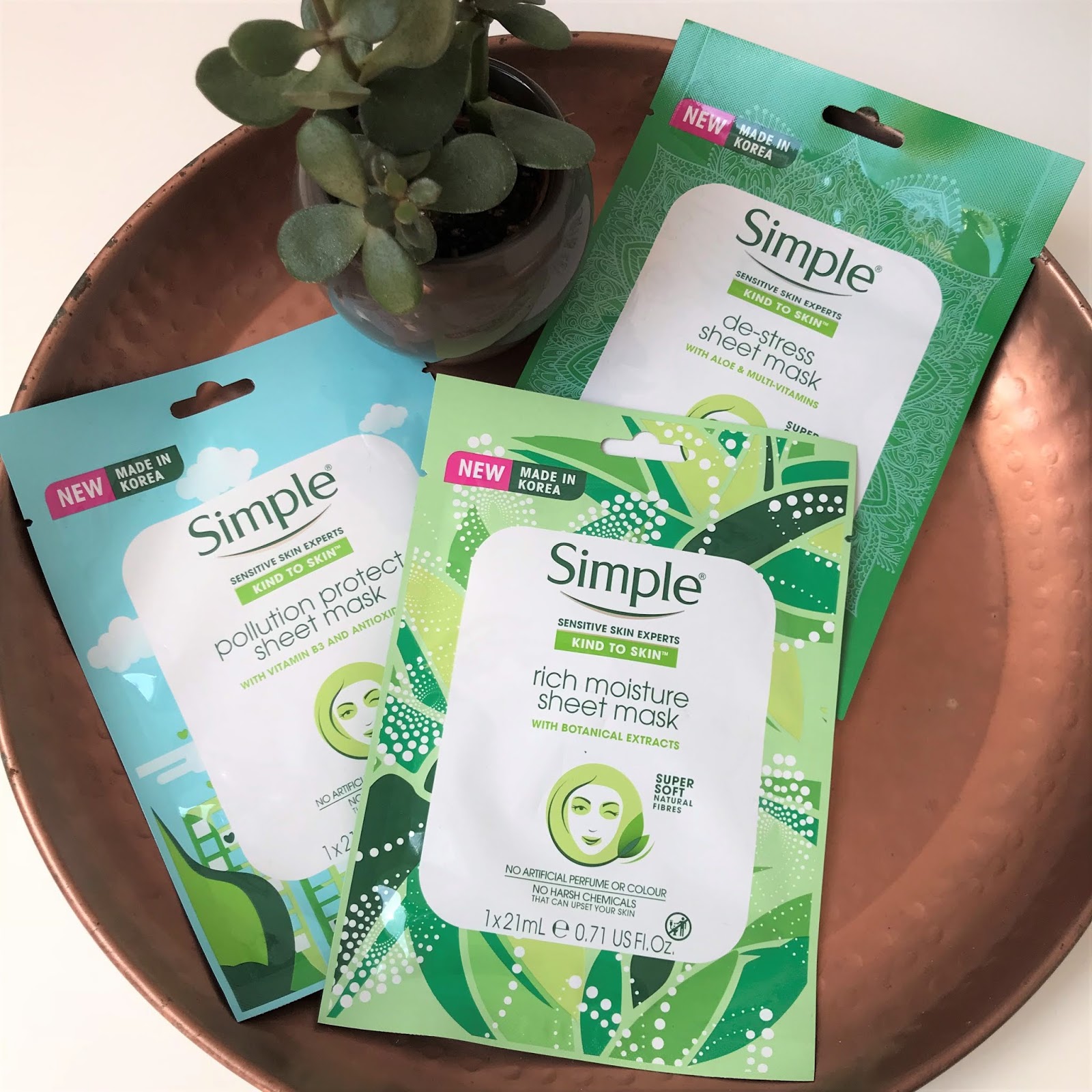 Simple | Sheet Masks