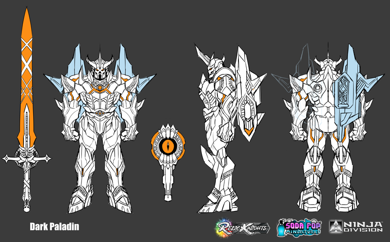 Tabletop Fix: Ninja Division - New Relic Knights Previews