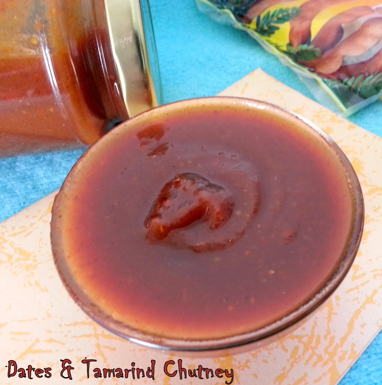 Annapurna: Khajur Imli ki Chutney / Dates and tamarind Chutney Recipe