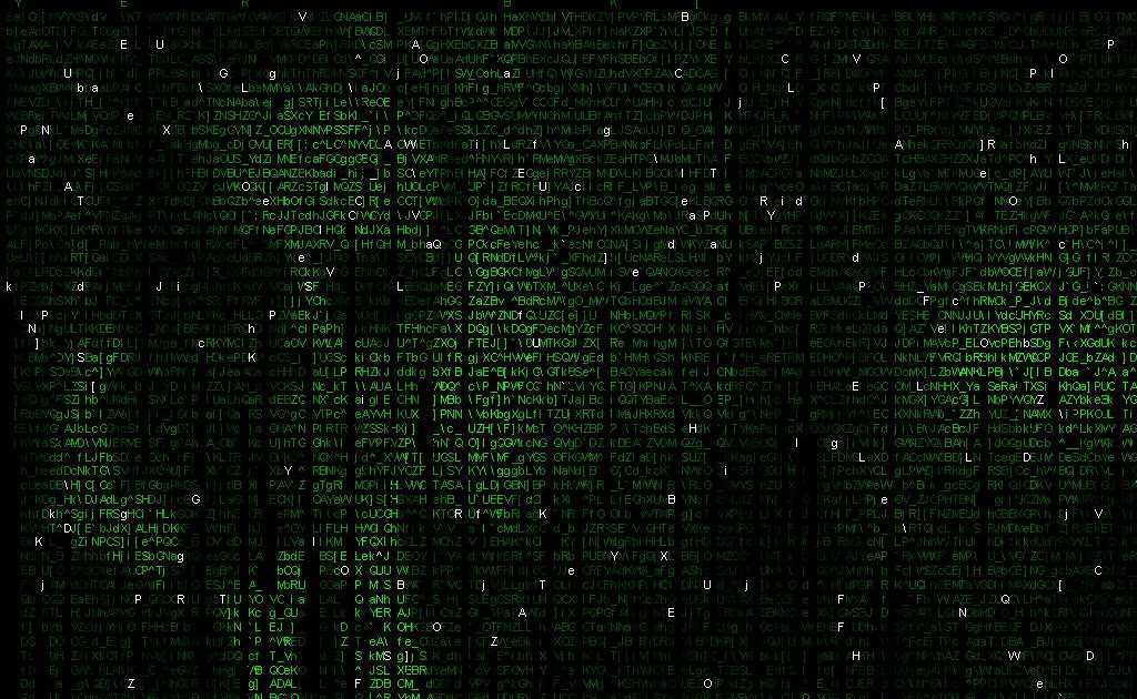 ScreenSaver Matrix (aLa Hacker)