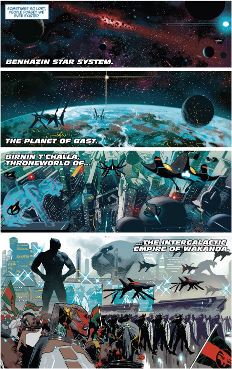 Black Panther Discussion and Appreciation: Wakanda Has A Galactic ...