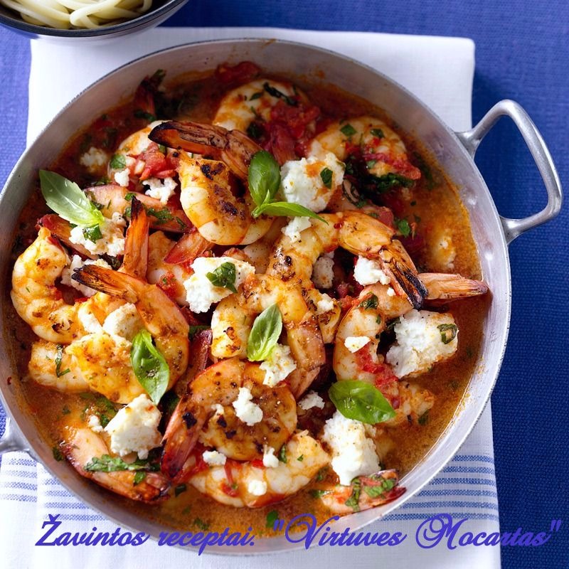 Virtuvės Mocartas: Česnakinės "Čilli" krevetės