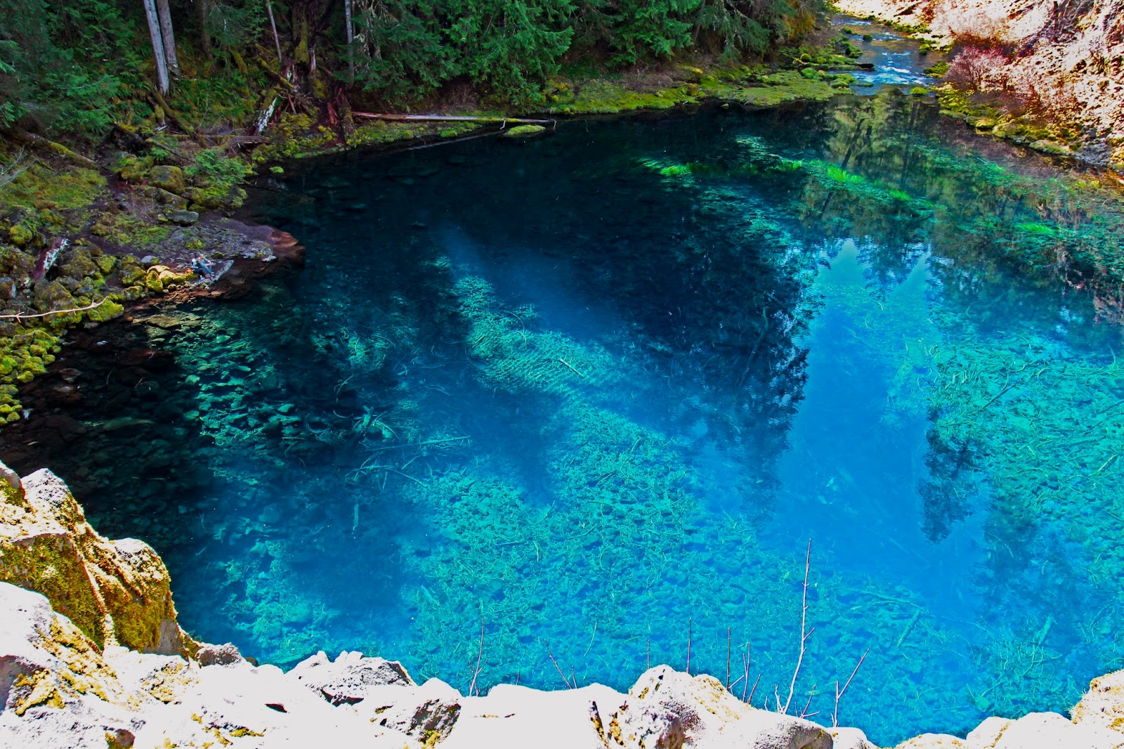 Tamolitch Pool - Bigfoot, Beer and Bear Grylls