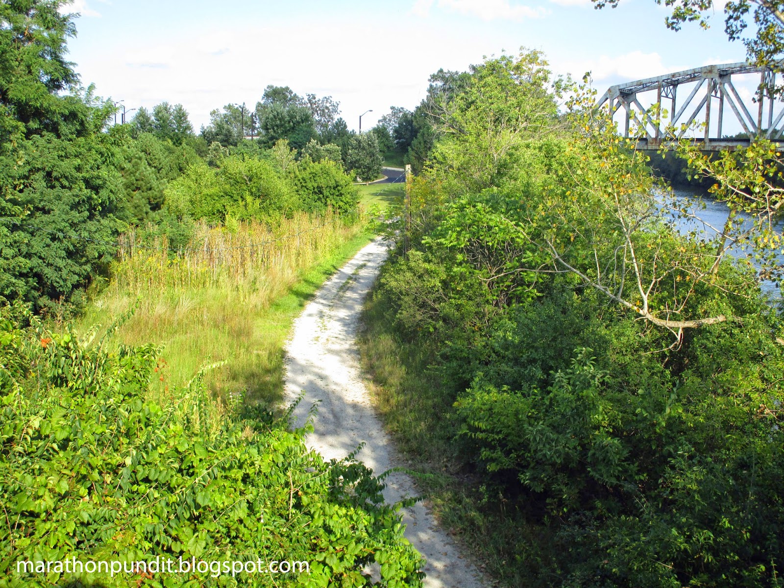 Marathon Pundit: (Photos) Cal-Sag Trail in Palos Heights