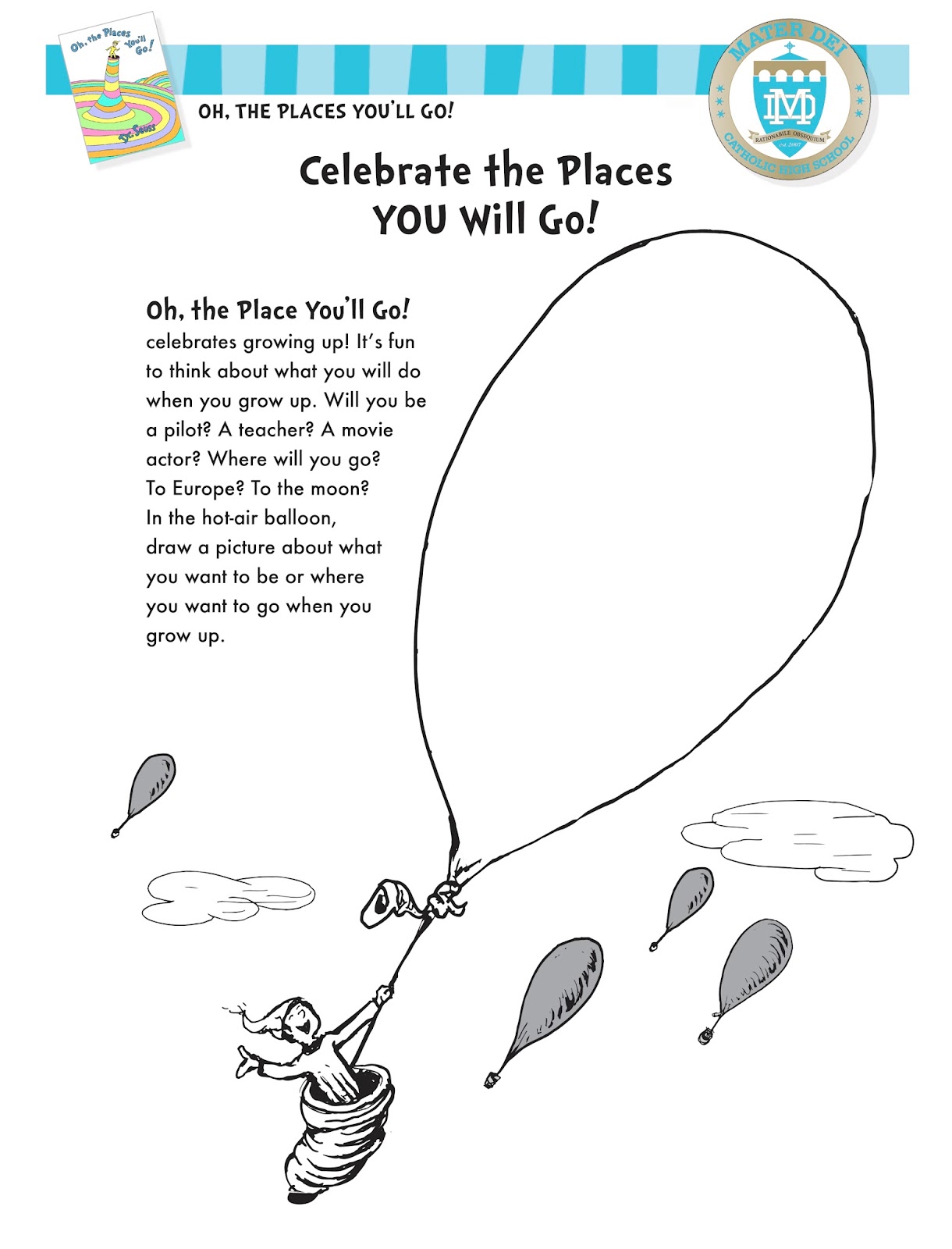 PBL2017: Dr. Seuss Project: "Oh, The Places You'll Go"