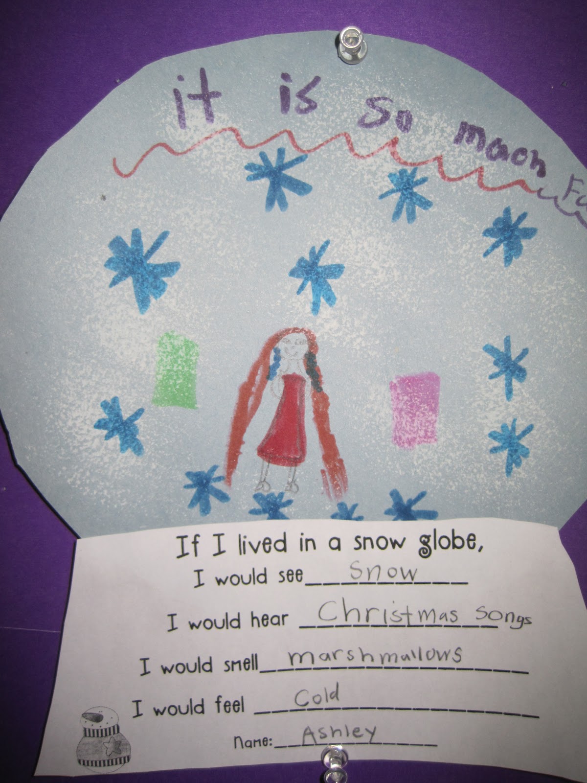 Miss Amandas Lc 1 Classroom If I Lived In A Snow Globe