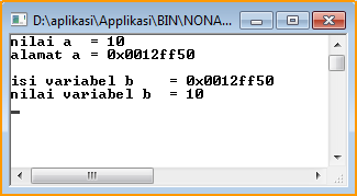 Pengertian Pointer C++ dan Contoh Pointer C++ | Tomi Fathurohman
