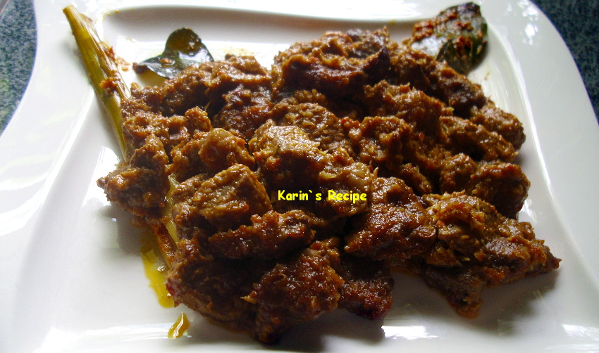 Karin's Recipe: Daging Besengek Jawa (Javanesse Aromatic Beef Stew)