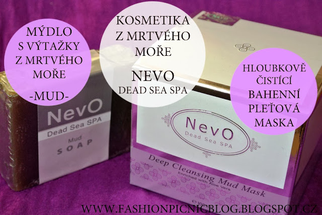 Fashion Picnic: Kosmetika z mrtvého moře - NevO Dead Sea SPA