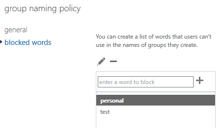 Creating a distribution group naming policy in Exchange Online
