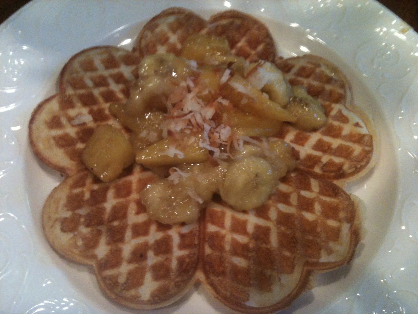 Make it Delightful!: Tropical Waffles