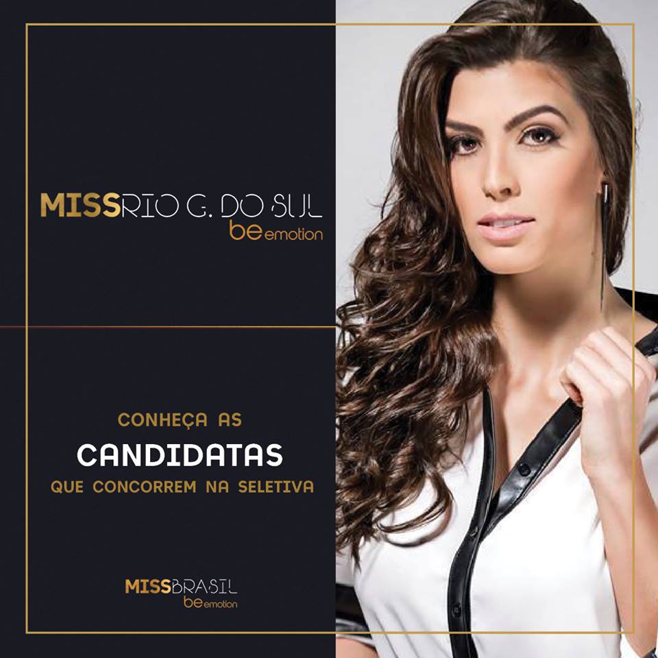 Acontece: MISS RIO GRANDE DO SUL 2017 TERÁ SEMIFINAL EM JUNHO