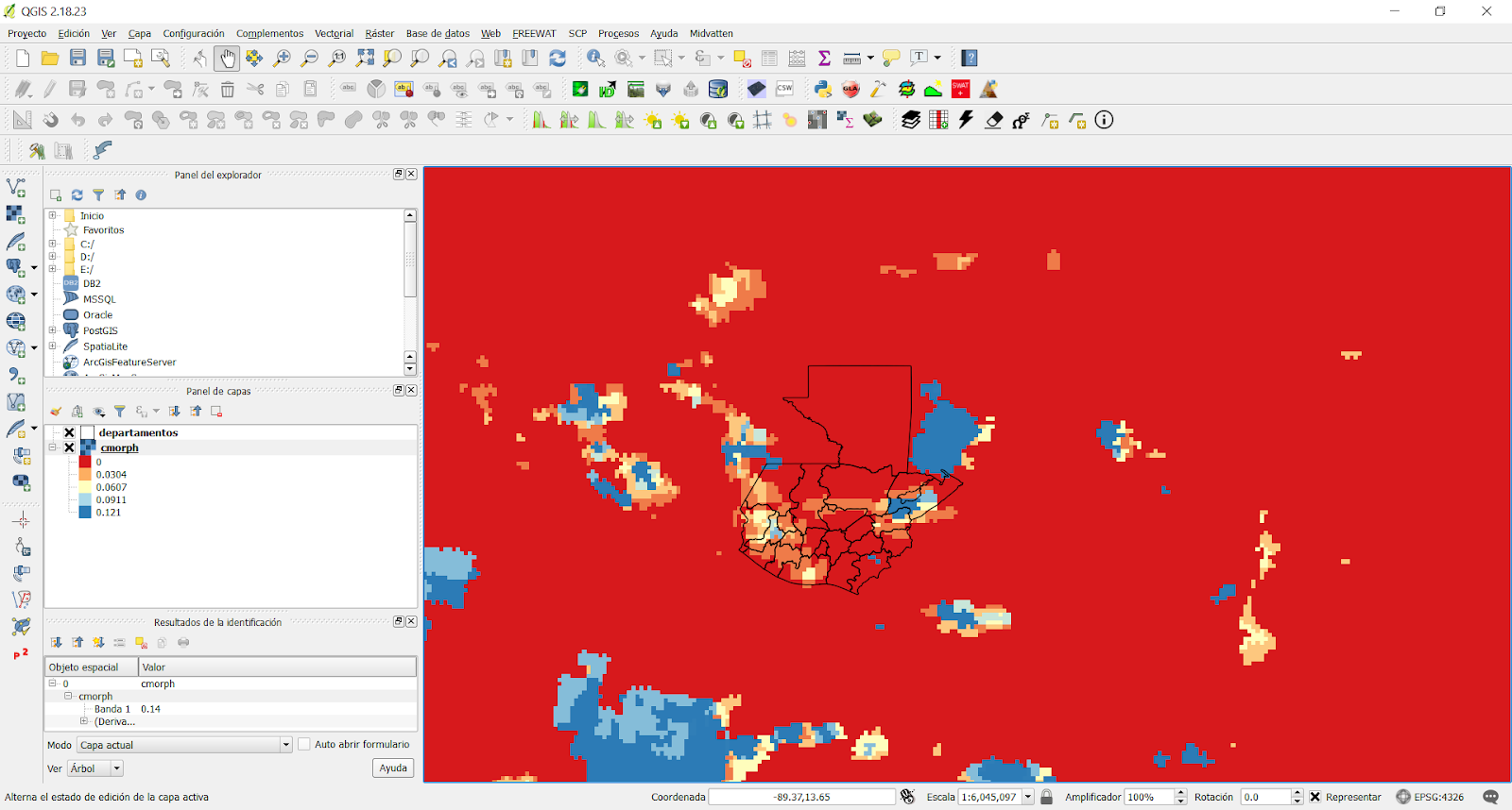 Hidrología: Leer los archivos de CMORPH utilizando R