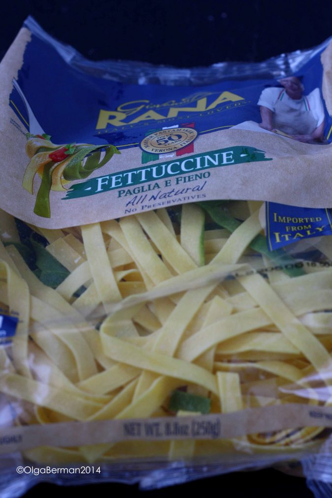 Mango & Tomato: Cooking with Giovanni Rana Pasta: Fettuccine with ...