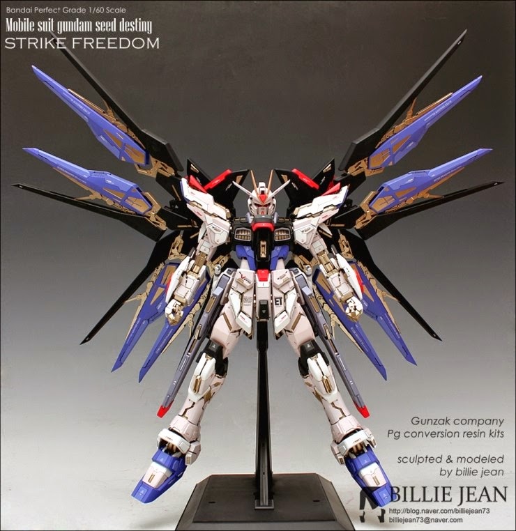 GUNDAM GUY: PG 1/60 Strike Freedom Gundam [Conversion Resin Kit ...