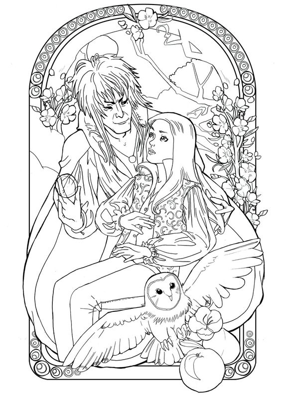 Muppet Stuff: Labyrinth Adult Coloring Book!