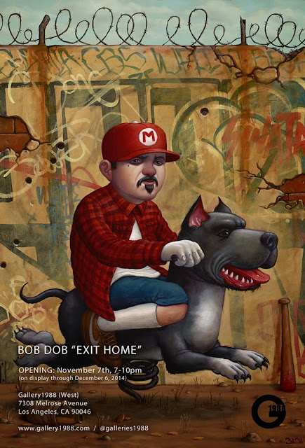 "Exit Home" by Bob Dob - a solo return at G1988 (West) Opening Nov 7