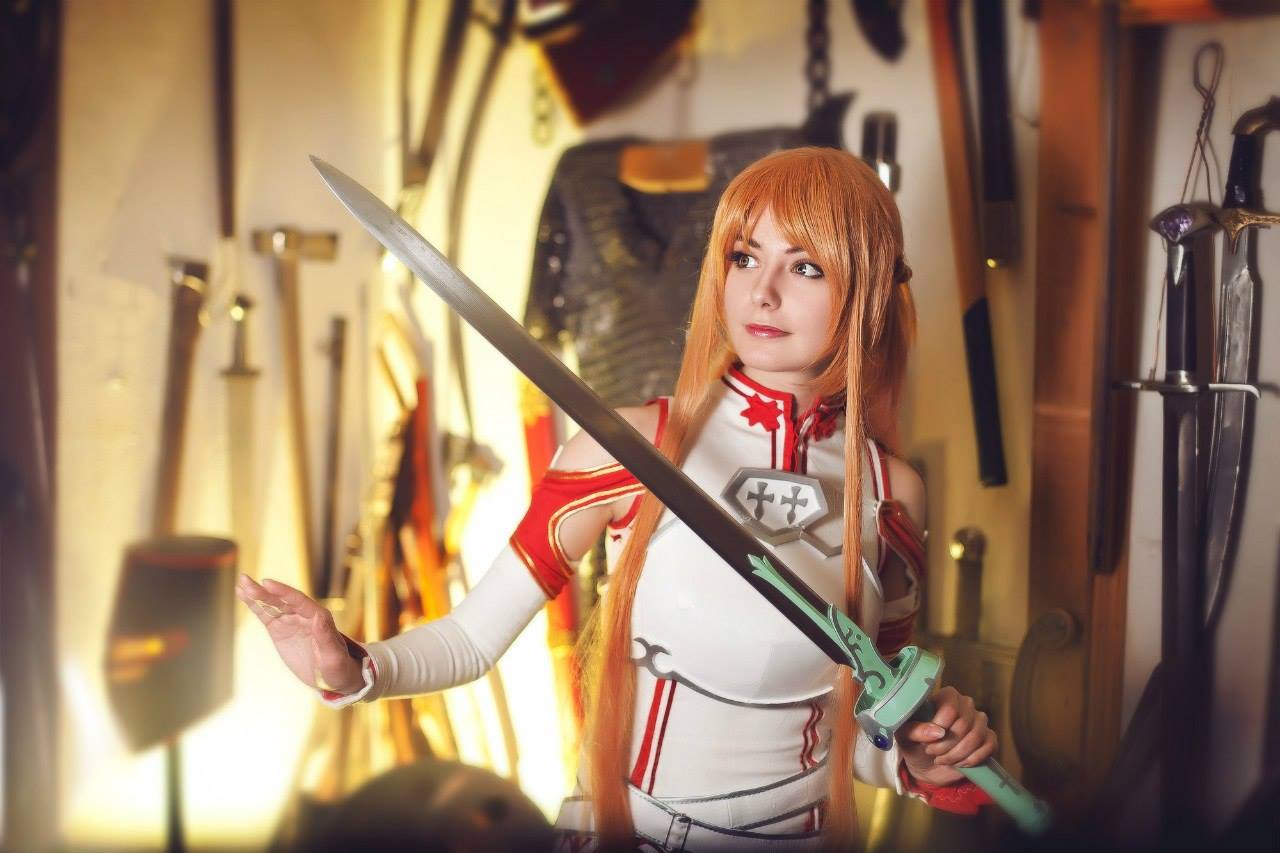 Elarte Cosplay: Sword Art Online - Asuna Yuuki Cosplay