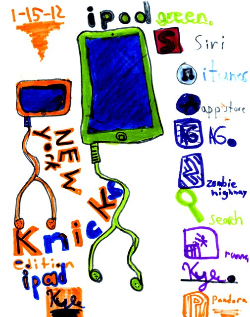 Kyle's Kreations - A summer of creating: Kyle's Kreations - Ipod Doodles