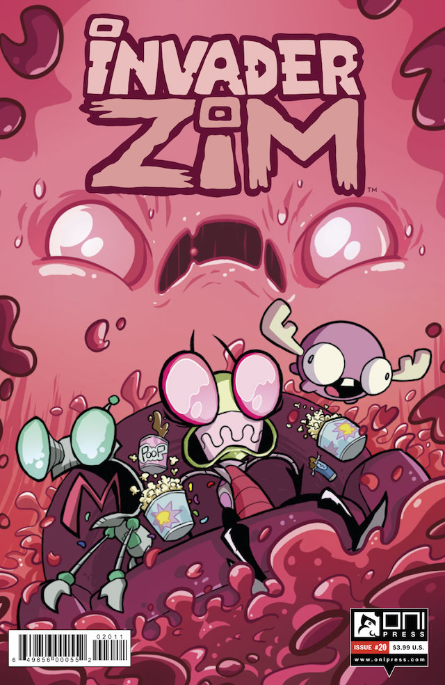 NickALive!: Jhonen Vasquez Returns to "Invader Zim" For New Issue Of ...
