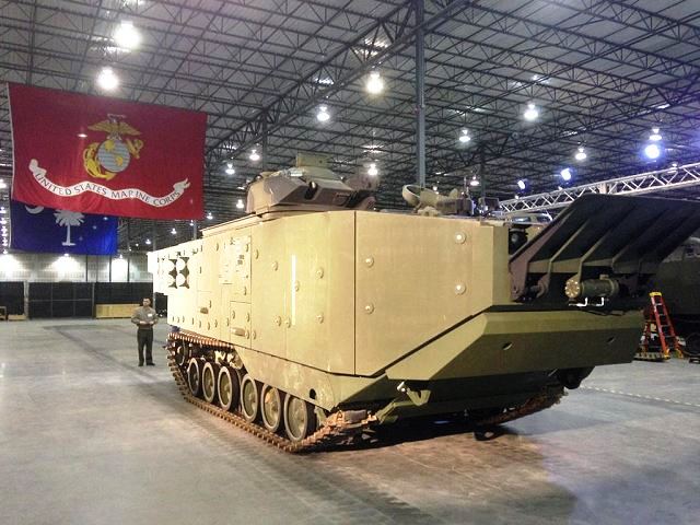 DEFENSE STUDIES: SAIC Unveils First Upgraded AAV LVTP-7 US Marine Corps ...
