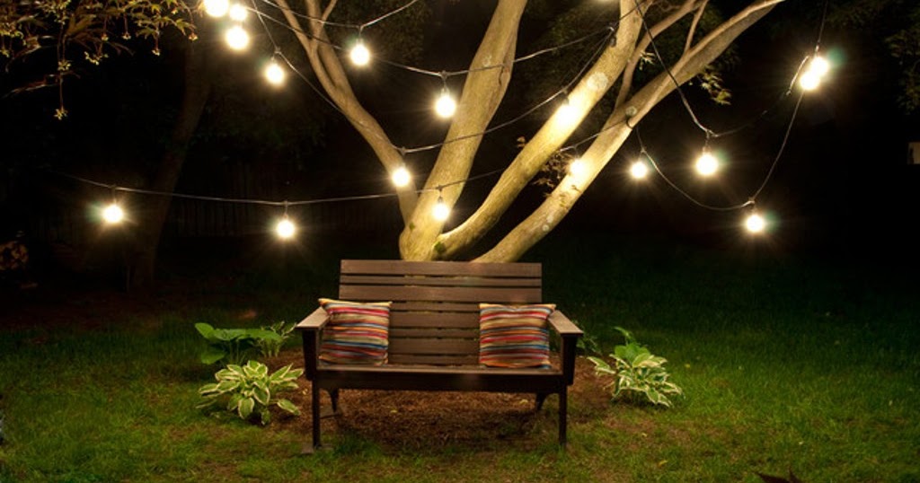 Two Men and a Little Farm: OUTDOOR SEATING WITH LIGHTS, INSPIRATION ...