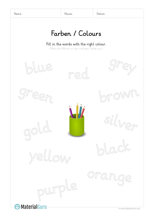 Learning Farben Learning Color Words Worksheets PDF 2019 Tipss Und Vorlagen learning-farben-learning-color-words-worksheets-pdf-2019-tipss-und-vorlagen