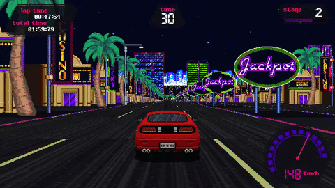 Indie Retro News: Slipstream - Retro inspired racer aims for a ...
