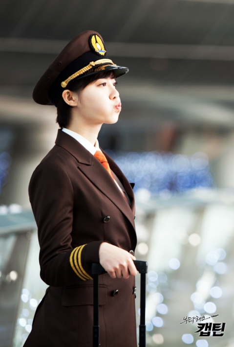 I ♥ MinSun: [Photo] Ku Hye Sun – “Please Captain” Stills & BTS (07/03/2012)