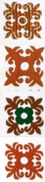 Cloud of Quilt Patterns: Philadelphia Beauty or Four Frogs