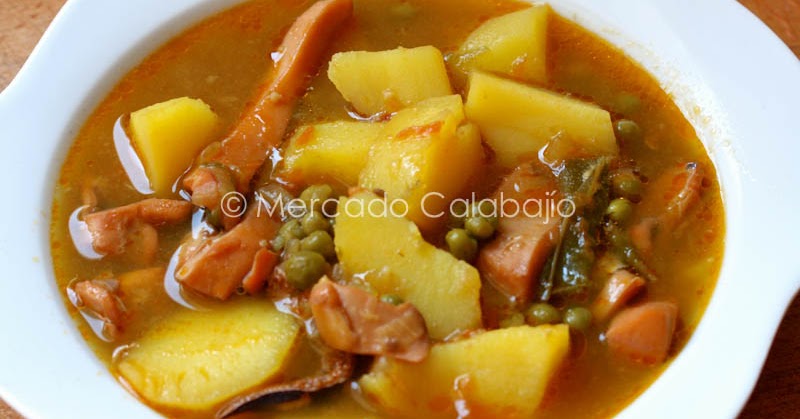 Papas con choco. Receta paso a paso | Mercado Calabajío