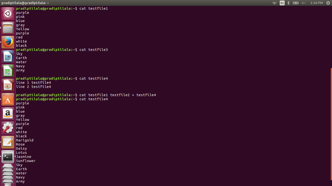 GeeksCompete: Filters and commands in Unix temp temp