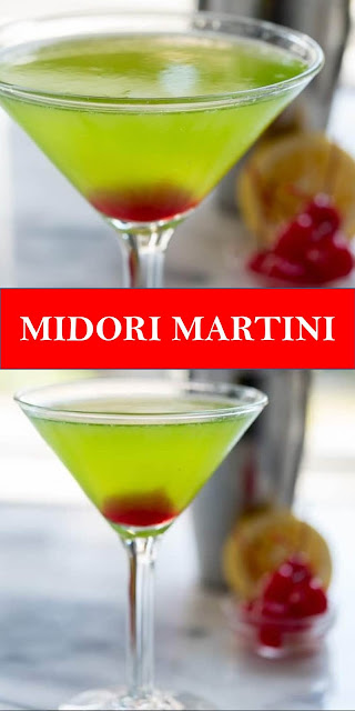 #DELICIOUS #MIDORI #MARTINI - X