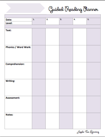 Apple Tree Learning: Shoot the Bird and Get More Out of Guided Reading
