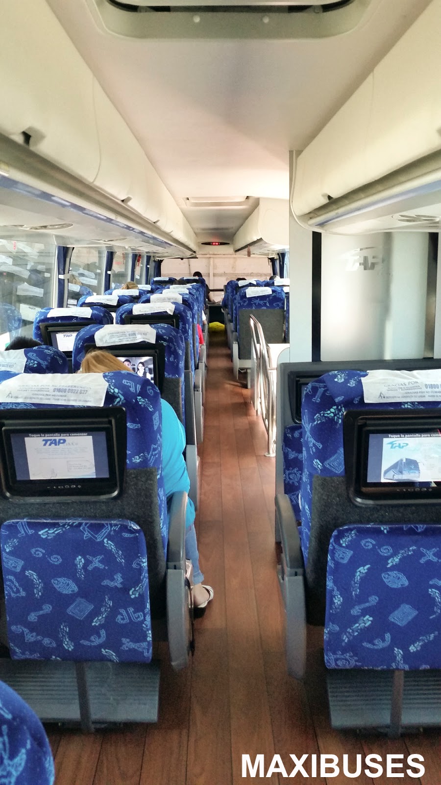 MAXIBUSES: TRANSPORTES Y AUTOBUSES DEL PACÍFICO, CONFORT (TAP CONFORT ...