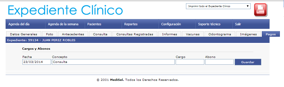 Computación Aplicada a la Medicina: Ejemplo de Expediente Clínico ...