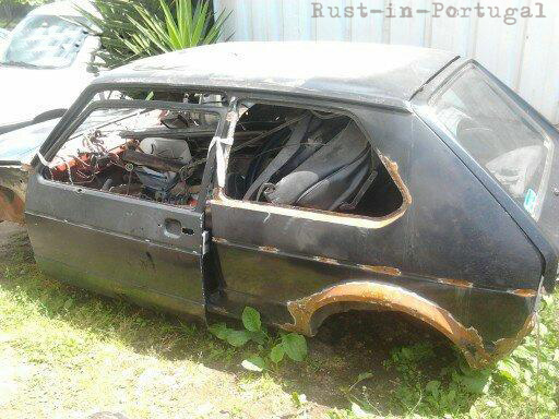 R.I.P. - Rust in Portugal: vw golf mk1 gtd