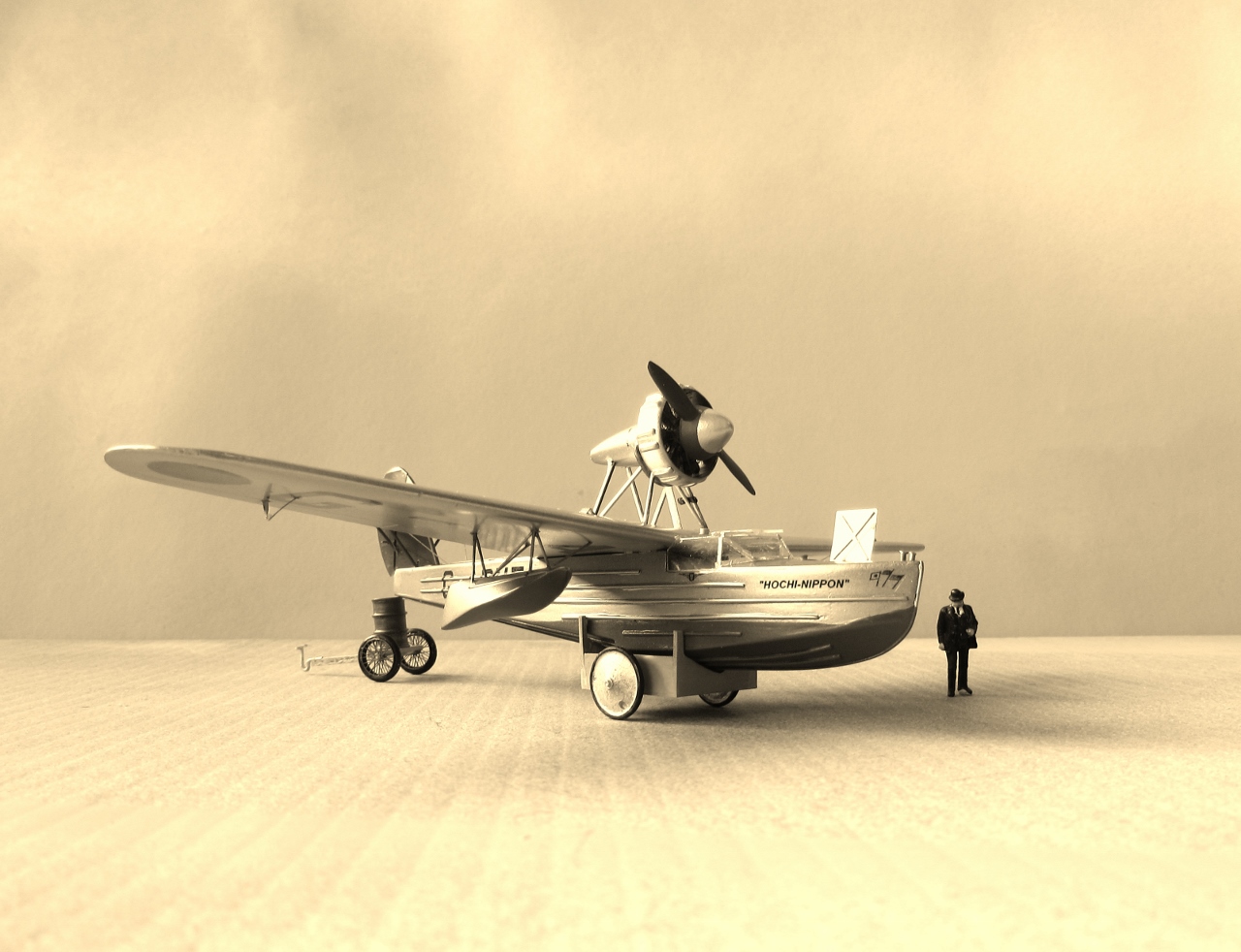 SARO Cutty Sark of Seiji Yoshihara, 1932, 1/72nd scale scratchbuilt ...