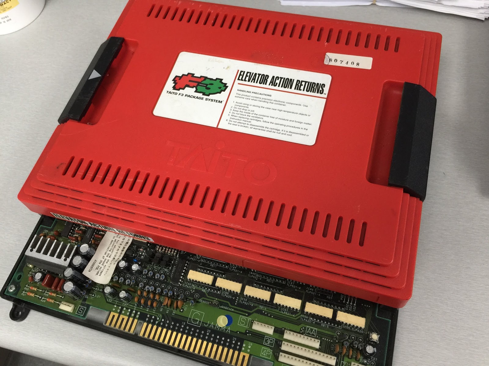 Kelvins Gaming Heaven: Partial trade for the Atomiswave motherboard...