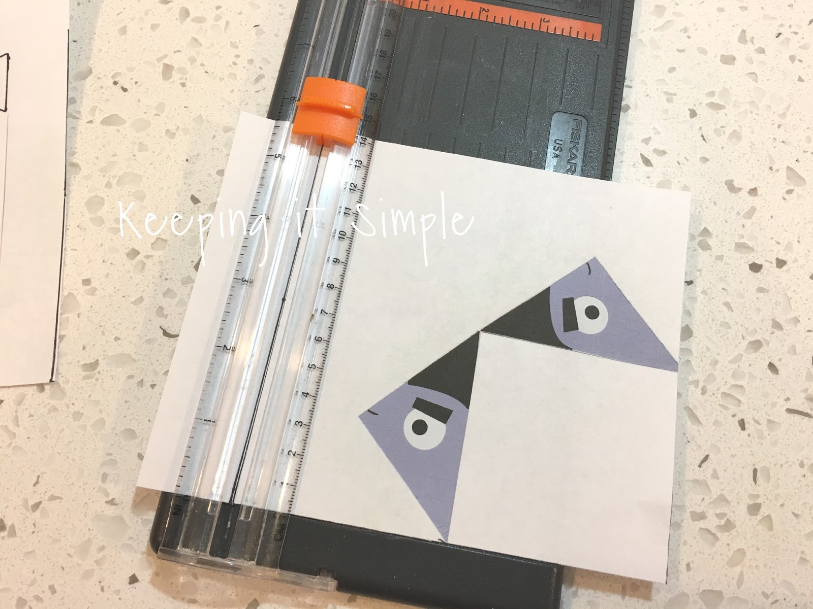 Halloween Monsters Corner Bookmarks with Free Printable - Keeping it Simple