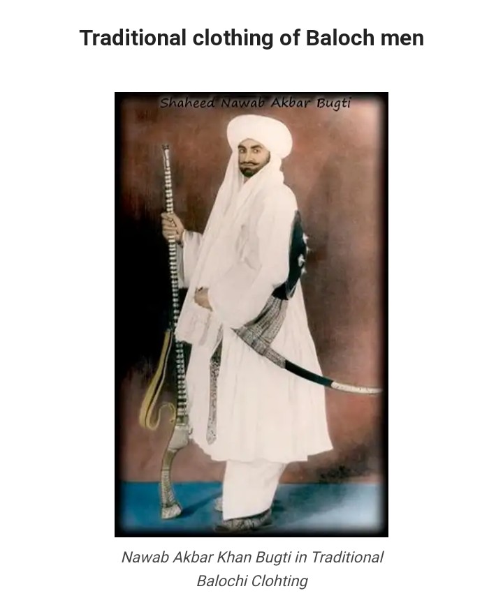 Balochi culture dress