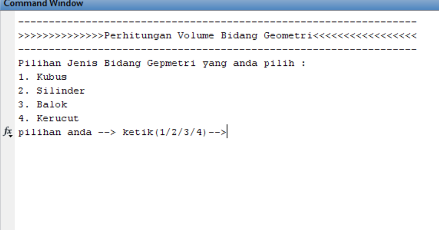 Perhitungan Volume Kubus, Silinder, Balok dan Kerucut Menggunakan ...