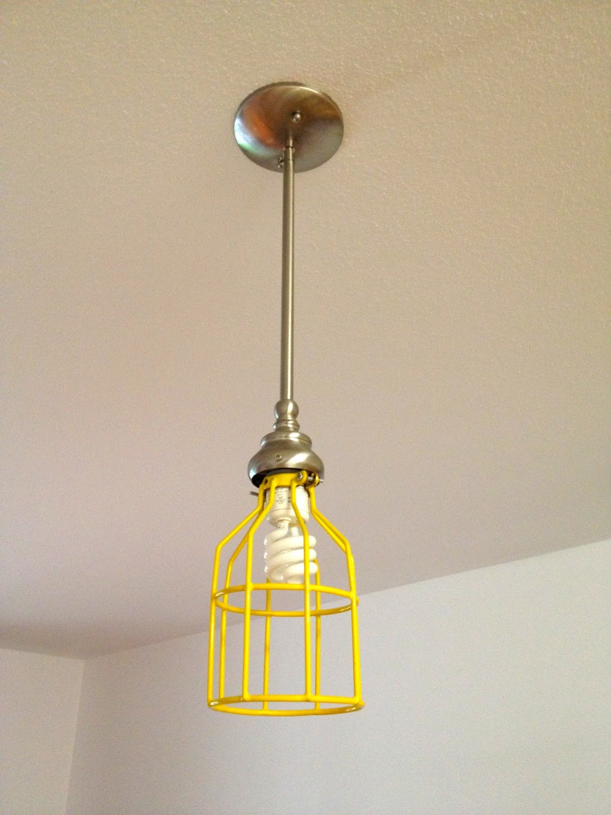 Inspired Whims: Light Cage Industrial Pendant Lights