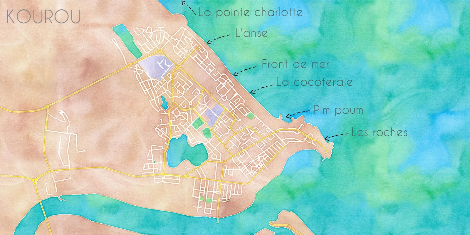 Guyane : Kourou, côté Plage - Les rêveries d'Isisya