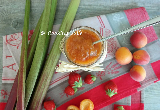 COOKING JULIA : CONFITURE ALLÉGÉE AUX TROIS FRUITS