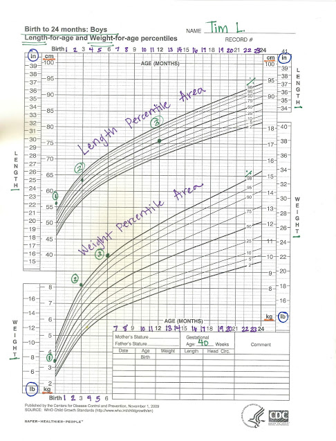 Baby on the Brains: Reading A Percentile Chart (#1) Birth to 2 years ...