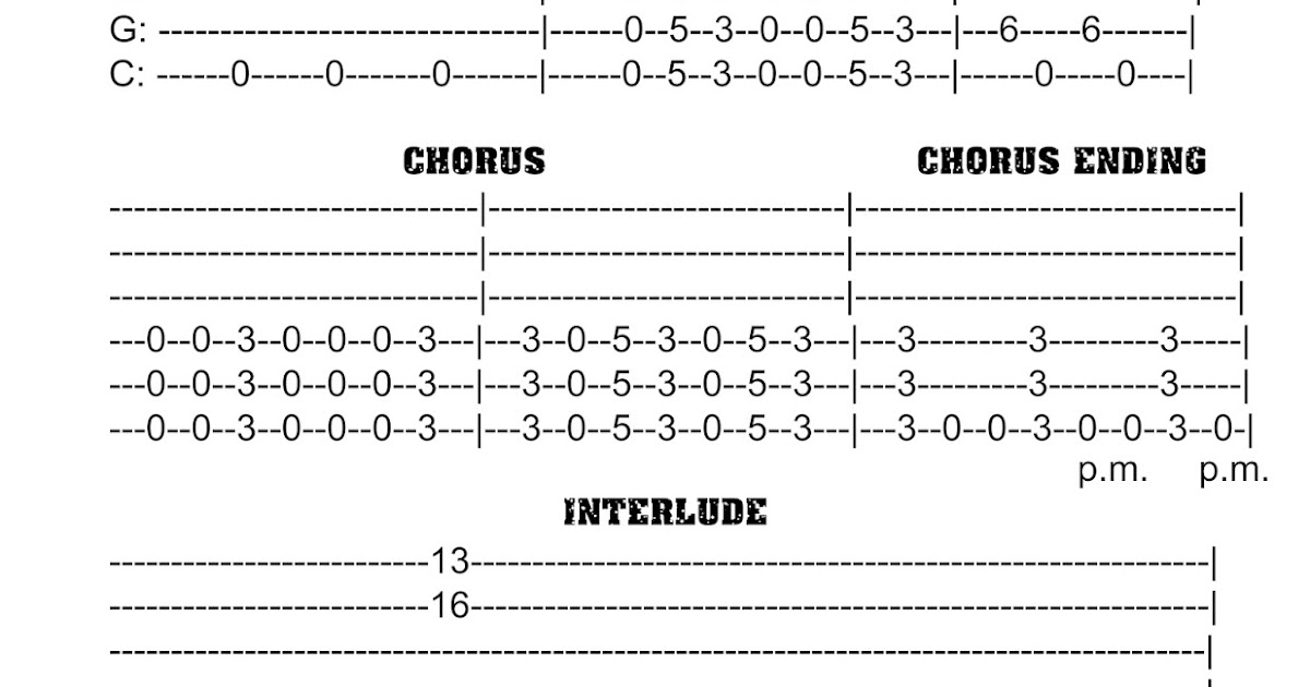 Amusic: Static X - Push it Guitar Tab